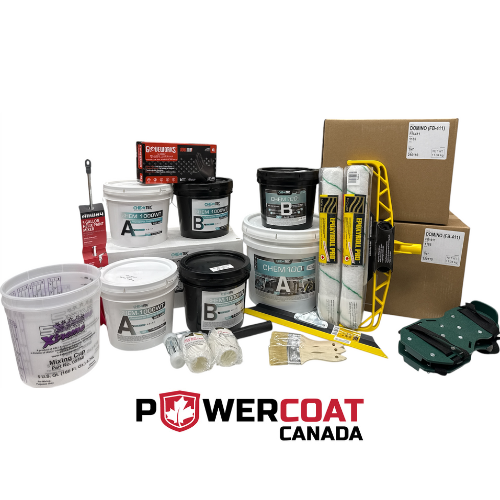500 Sq Ft Coverage Professional Grade 100% Solids Epoxy Floor Coating ...