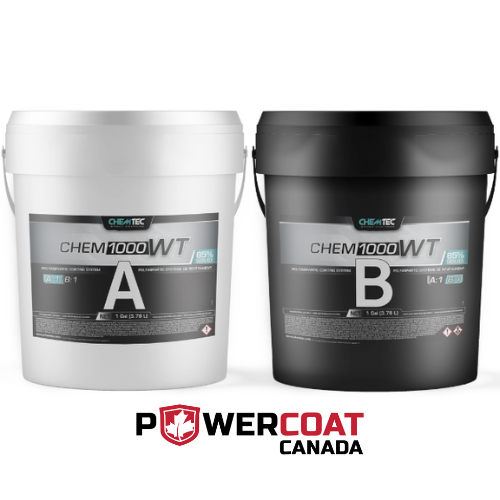 CHEM 1000 WT Polyaspartic Floor Coating | Clear 85% Solids – PowerCOAT ...