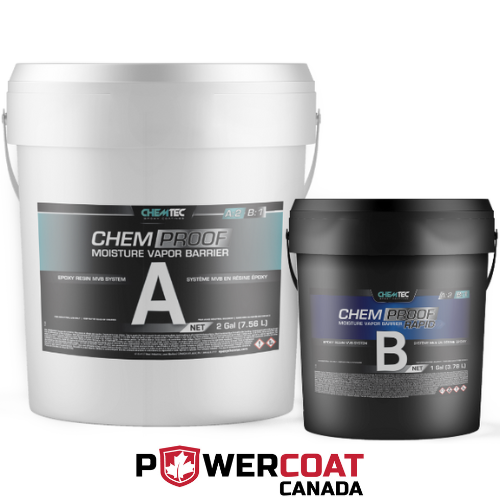 Chem-Proof Moisture Vapor Barrier | 100% Solids Epoxy 3 Gal – PowerCOAT ...