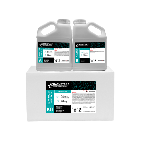 Polyurea Crack Repair CrackStarz - 2 Gallon Kit – PowerCOAT Coatings ...